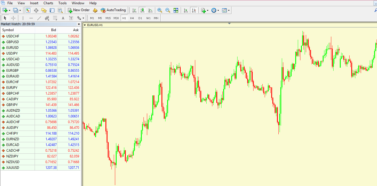 Charting in MetaTrader 4 - A Step By Step Guide